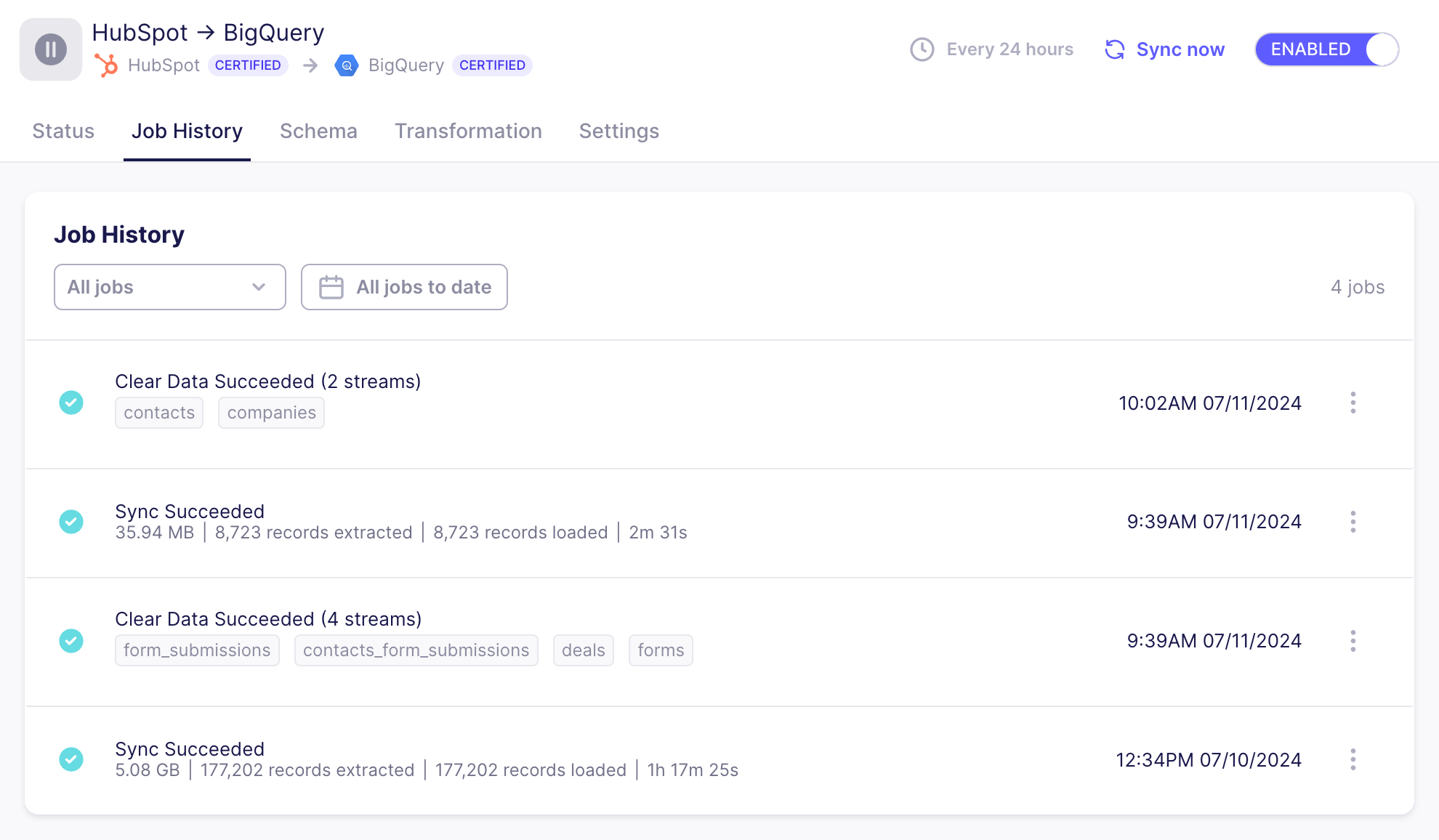 Kevinleary.net: Cheap HubSpot to BigQuery Sync: Airbyte Tutorial