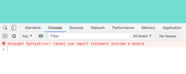 Js Fix For Syntaxerror Cannot Use Import Statement Outside A Module