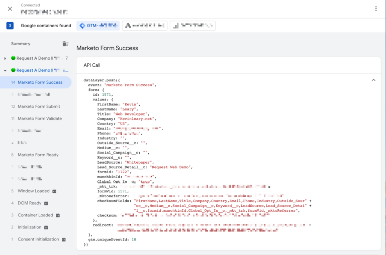 Kevinleary.net: Track Marketo Form Conversions in Google Tag Manager