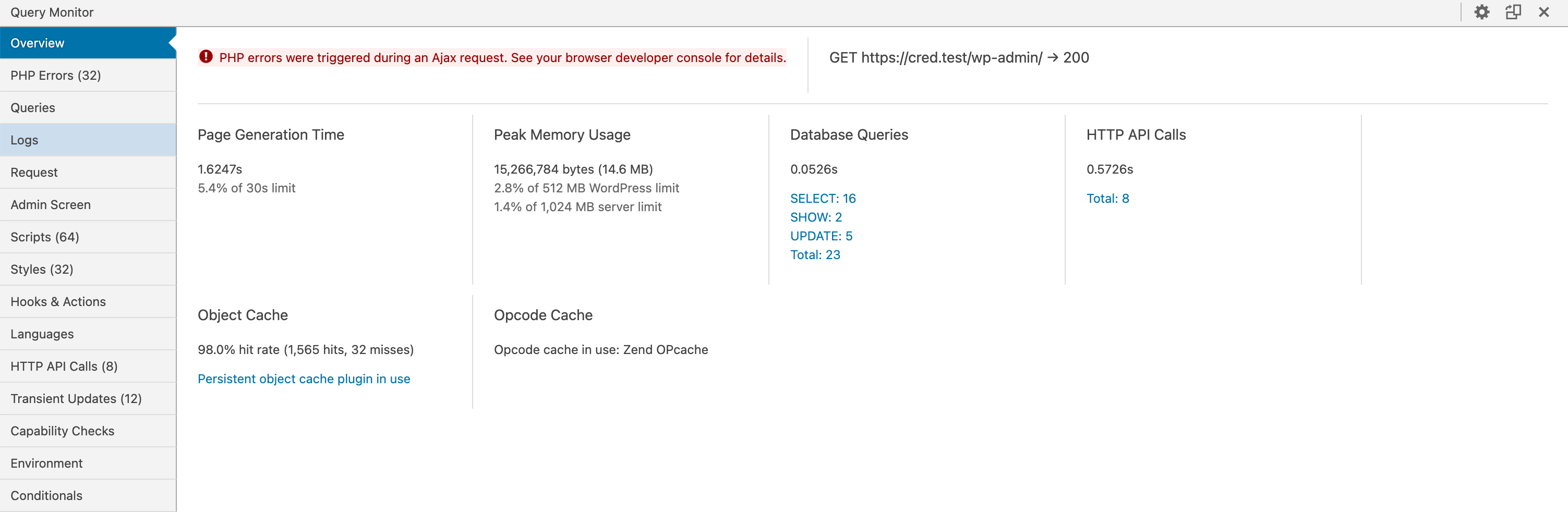 Kevinleary.net: Most Common Cause of a Slow WordPress Admin