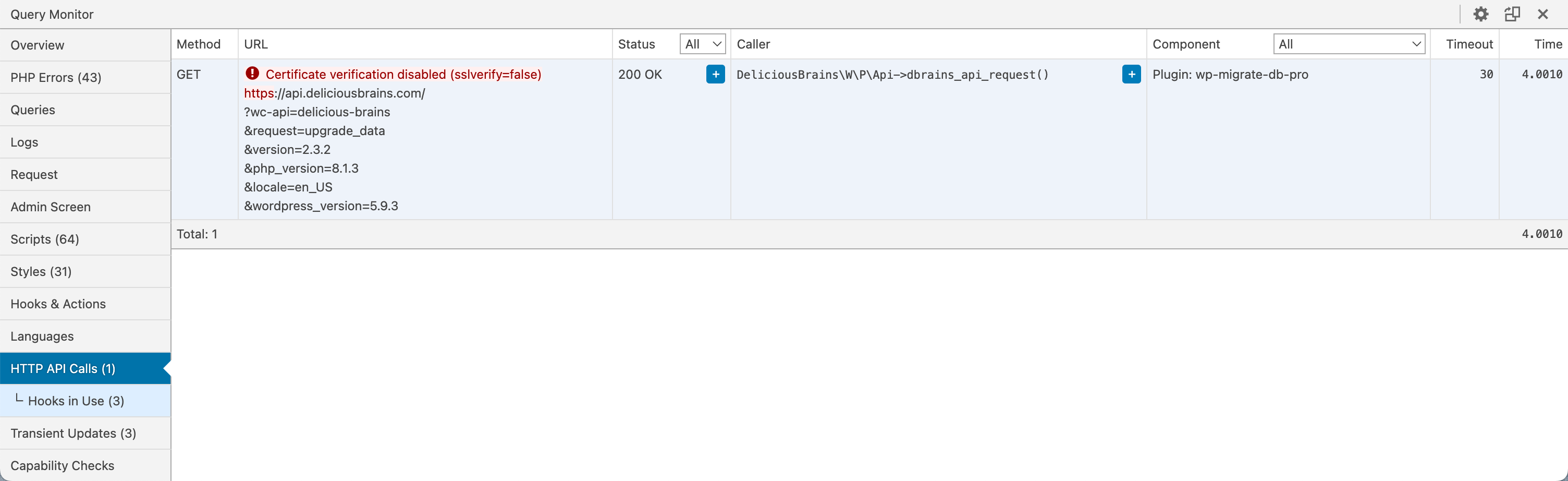 Kevinleary.net: Most Common Cause of a Slow WordPress Admin